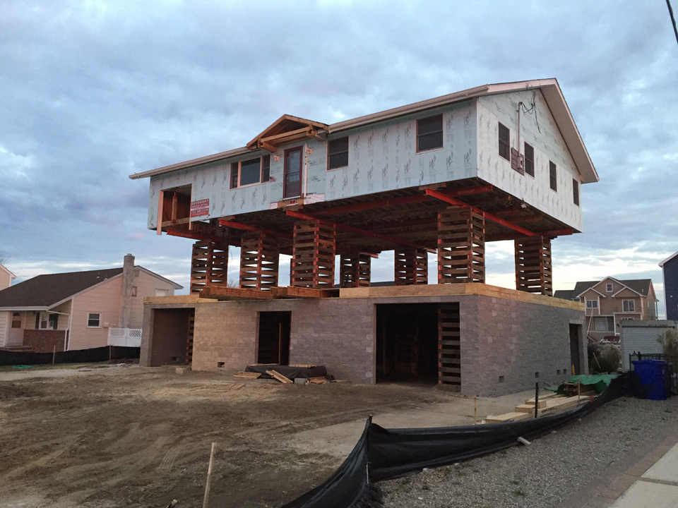 House Raising in New Jersey House Lifting at the Jersey Shore